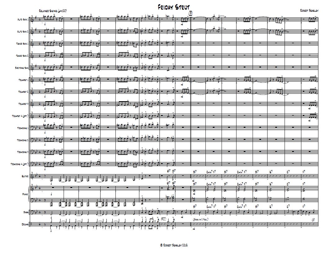 Friday Strut | Robert Beasley Music